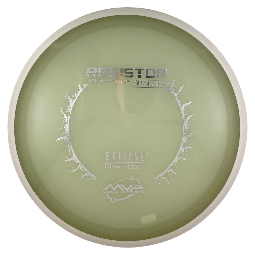 MVP Resistor - Eclipse Glow Plastic – Disc Golf Warehouse