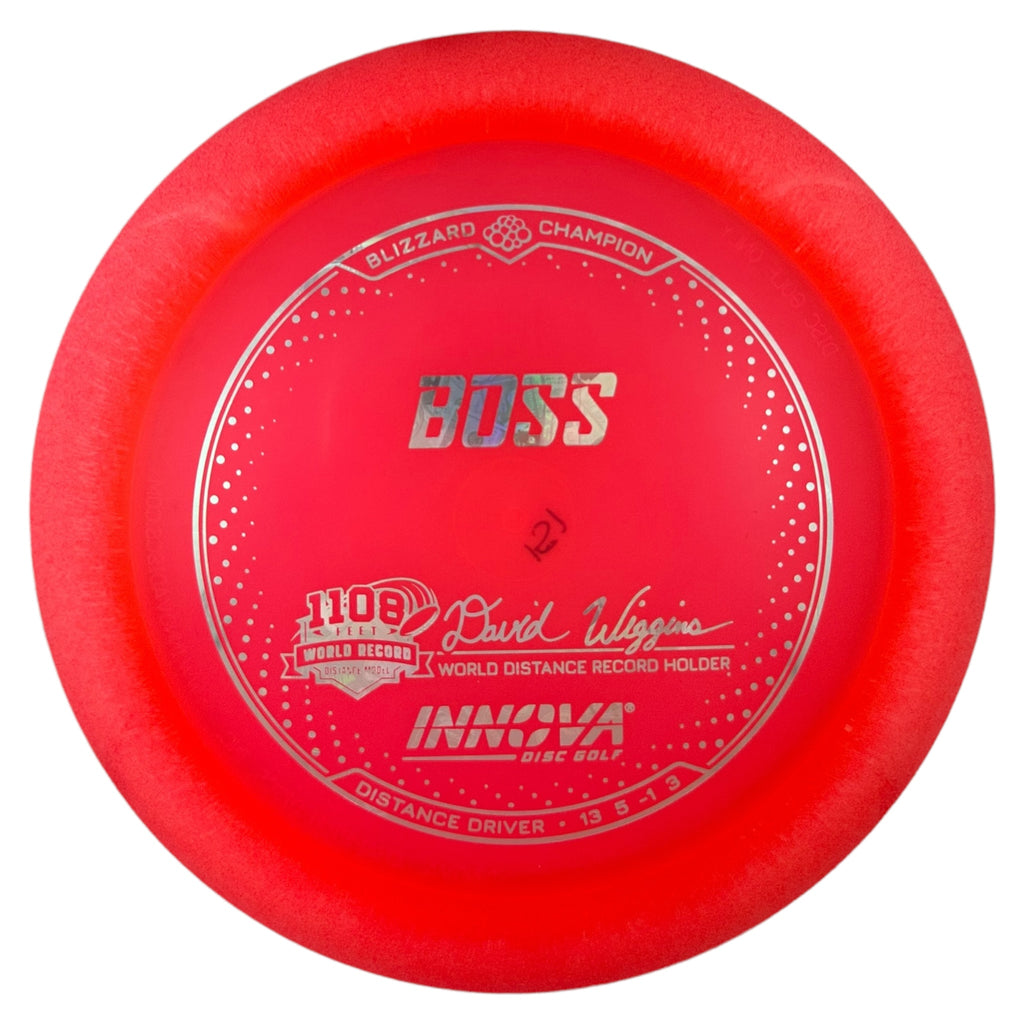 Innova Boss - Blizzard Champion Plastic – Disc Golf Warehouse