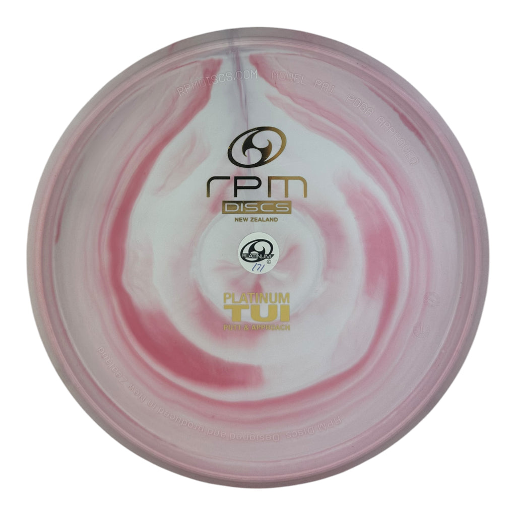 RPM Tui - Platinum Plastic – Disc Golf Warehouse
