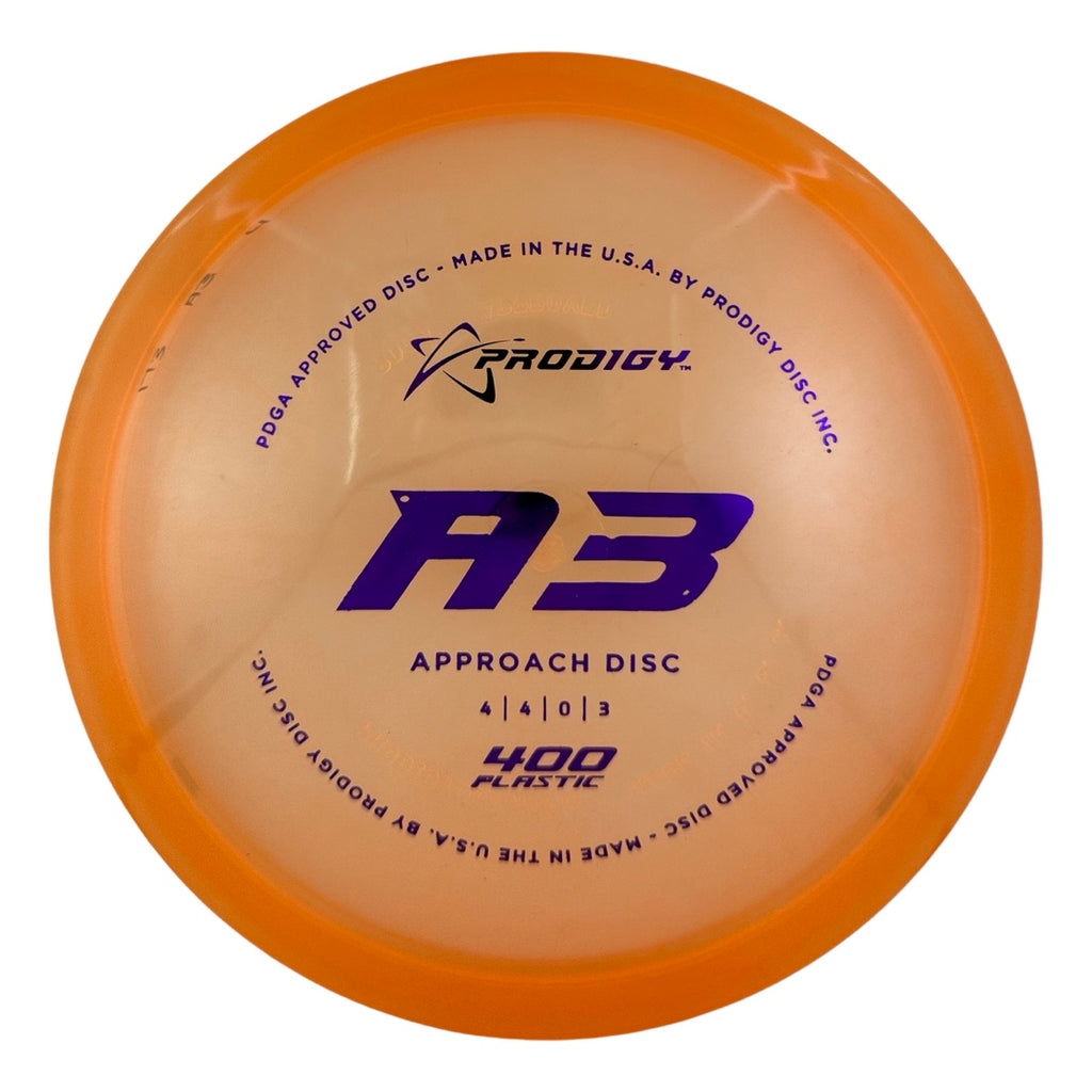 Prodigy A3 - 400 Plastic – Disc Golf Warehouse