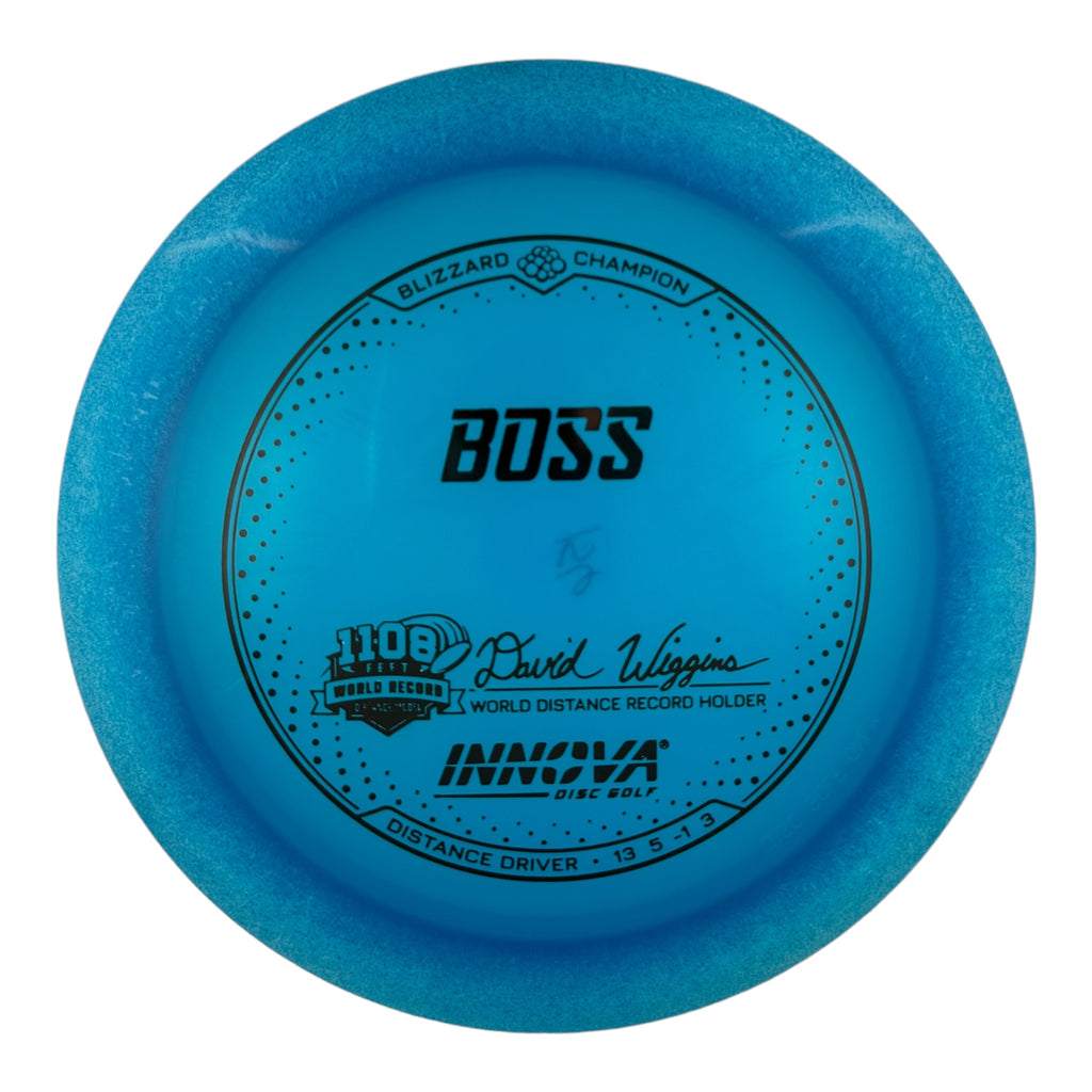 Innova Boss - Blizzard Champion Plastic – Disc Golf Warehouse