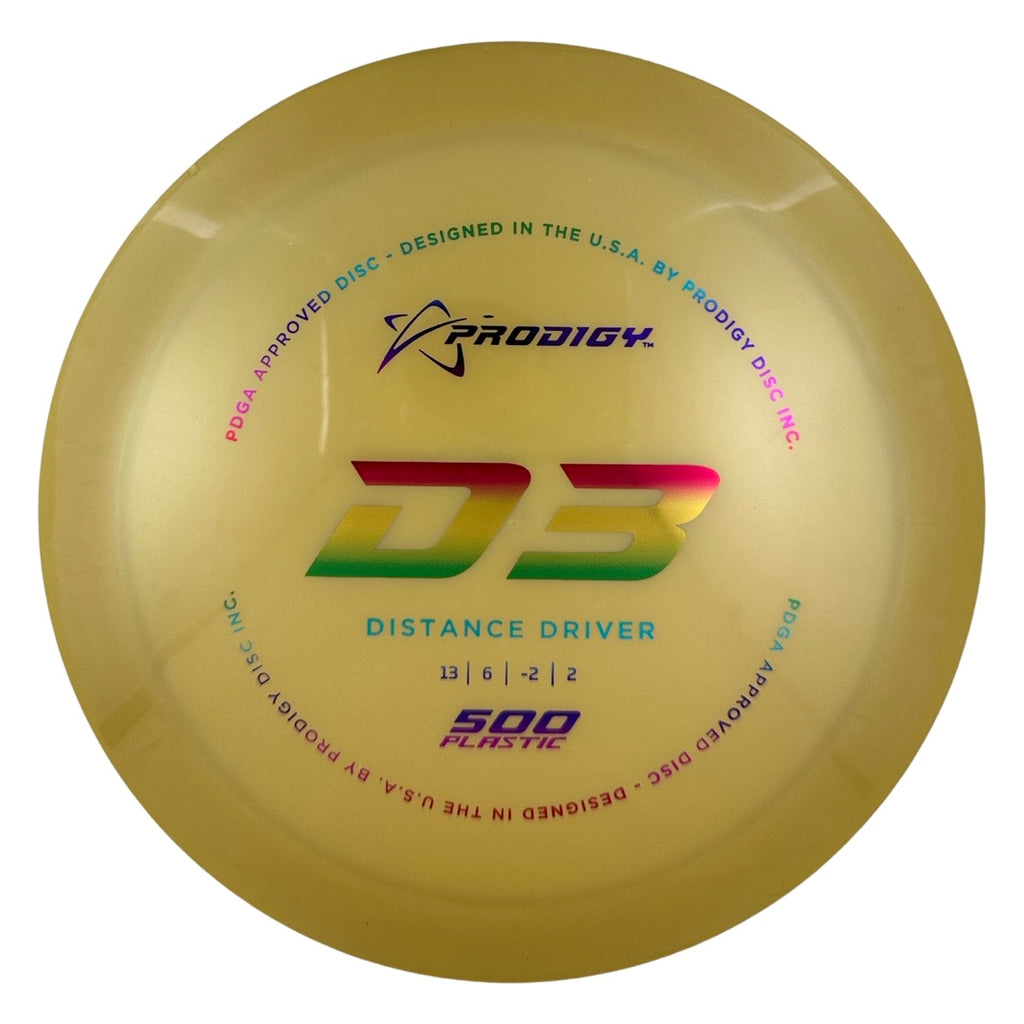 Prodigy D3 - 500 – Disc Golf Warehouse