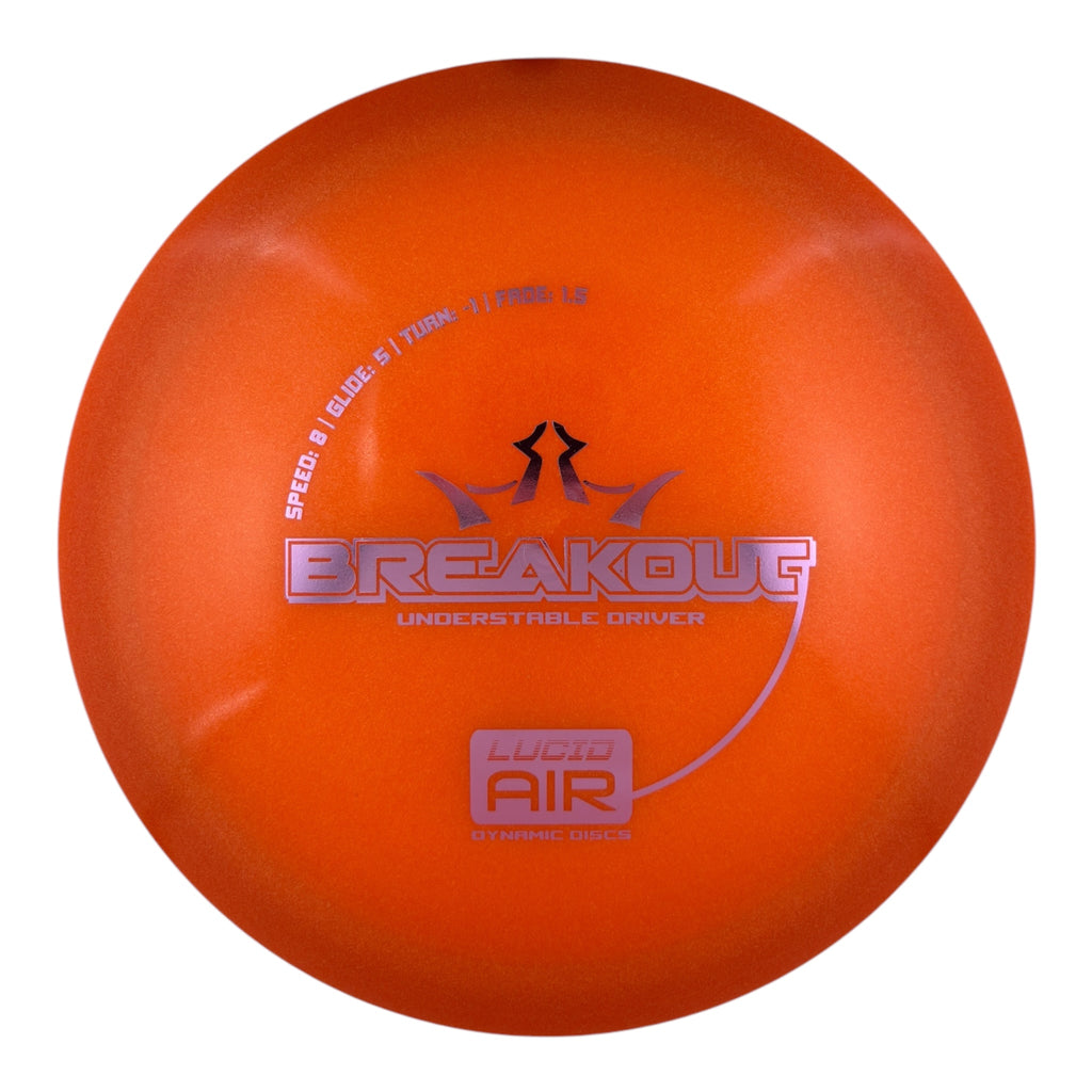 Dynamic Discs Breakout - Lucid Air Plastic – Disc Golf Warehouse