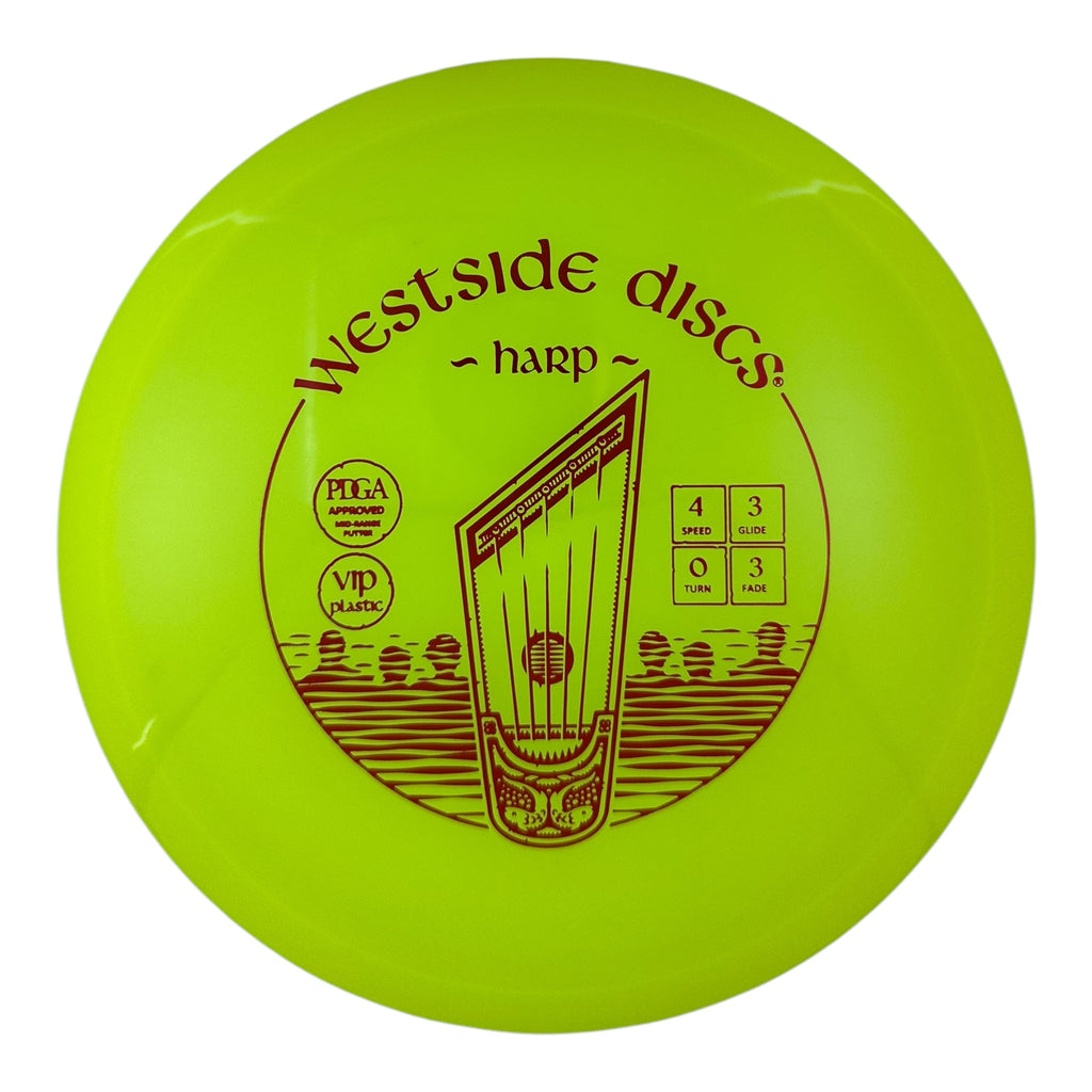 Westside Discs Harp - VIP Plastic – Disc Golf Warehouse