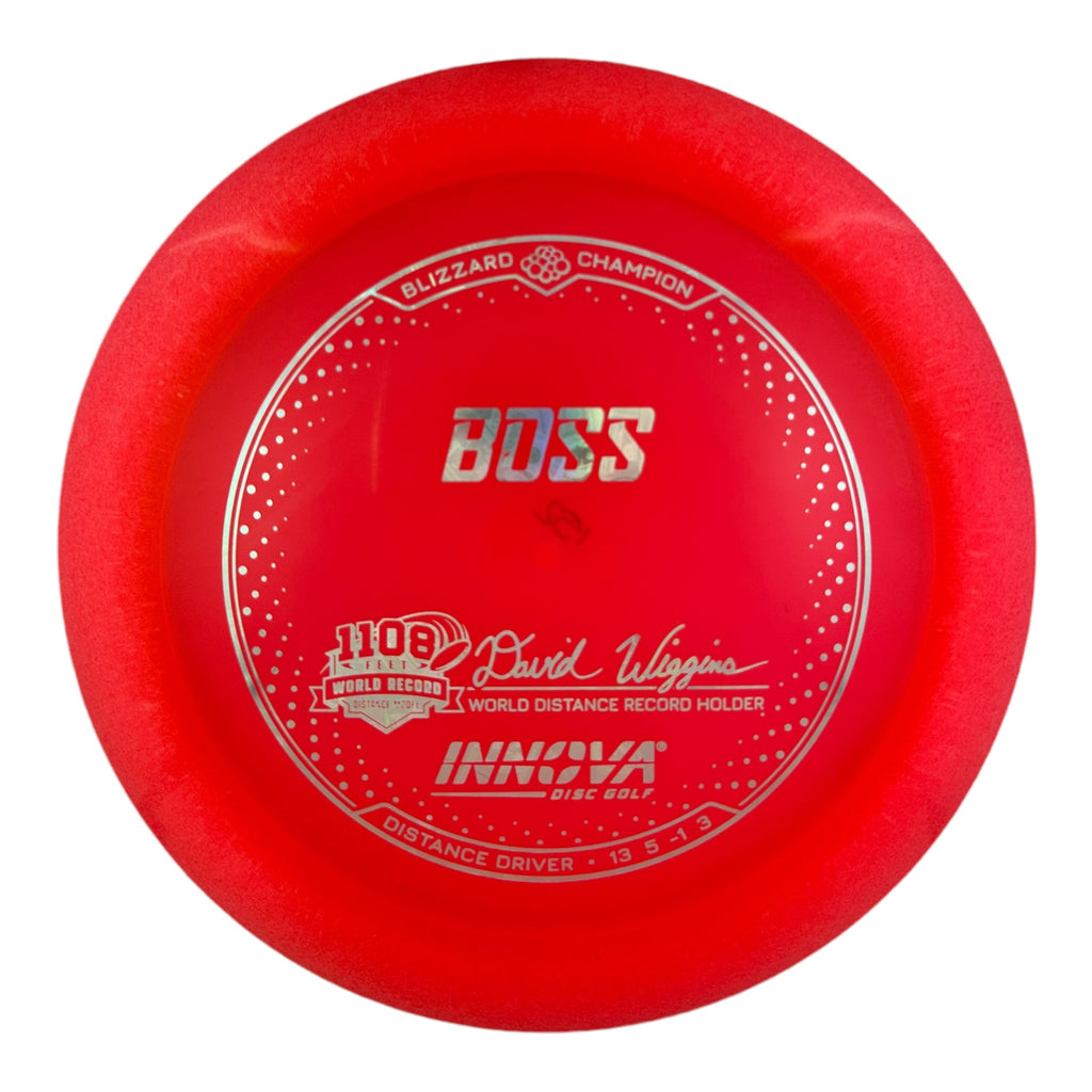 Innova Boss - Blizzard Champion Plastic – Disc Golf Warehouse