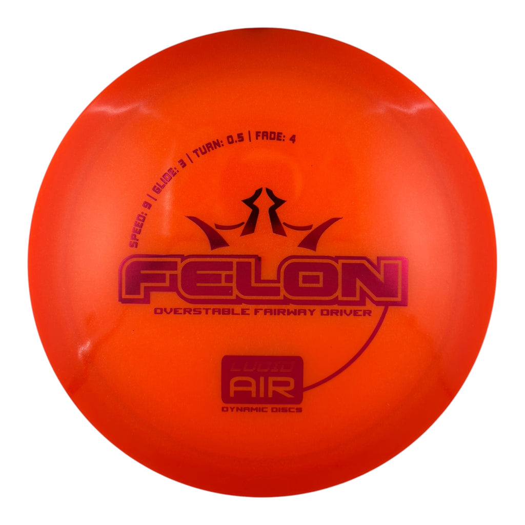 Dynamic Discs Felon - Lucid Air Plastic – Disc Golf Warehouse