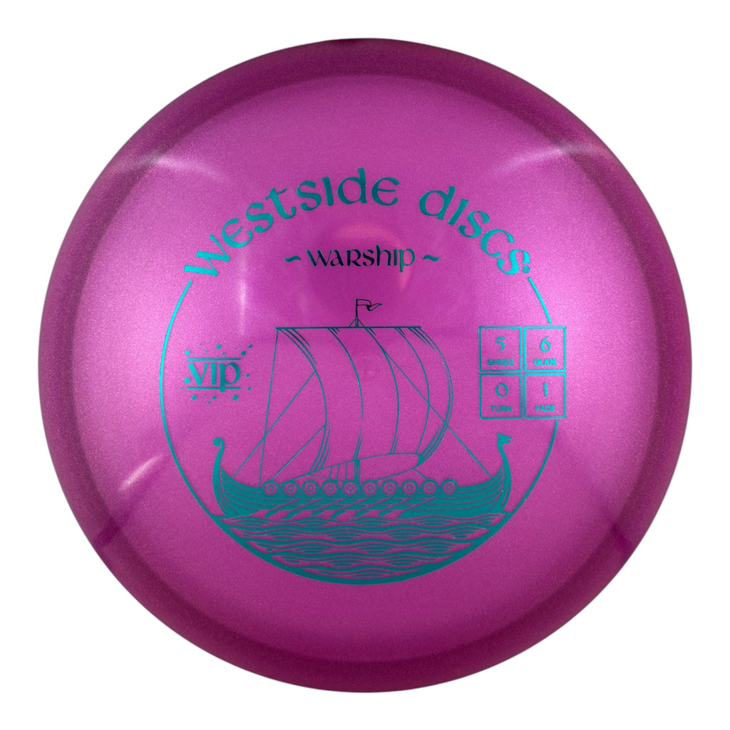 Westside Discs Warship - VIP Glimmer Plastic – Disc Golf Warehouse