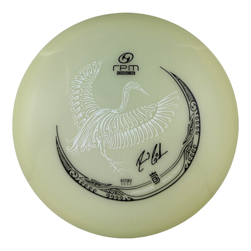 RPM Kotuku - Glow Plastic - Drew Gibson Signature – Disc Golf Warehouse