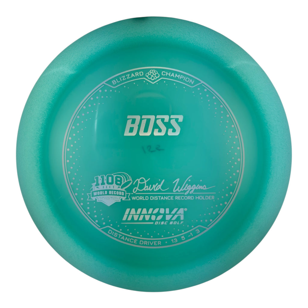 Innova Boss - Blizzard Champion Plastic – Disc Golf Warehouse