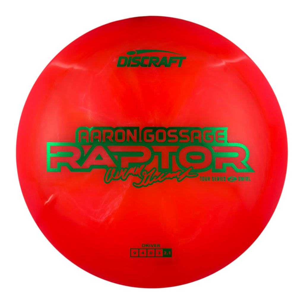 Discraft Raptor - Z Swirl Plastic - Aaron Gossage 2025 Tour Series ...