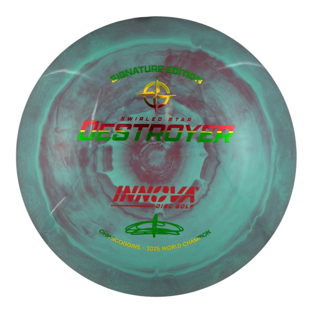 Innova Destroyer - Swirled Star Plastic - Ohn Scoggins Signature – Disc ...