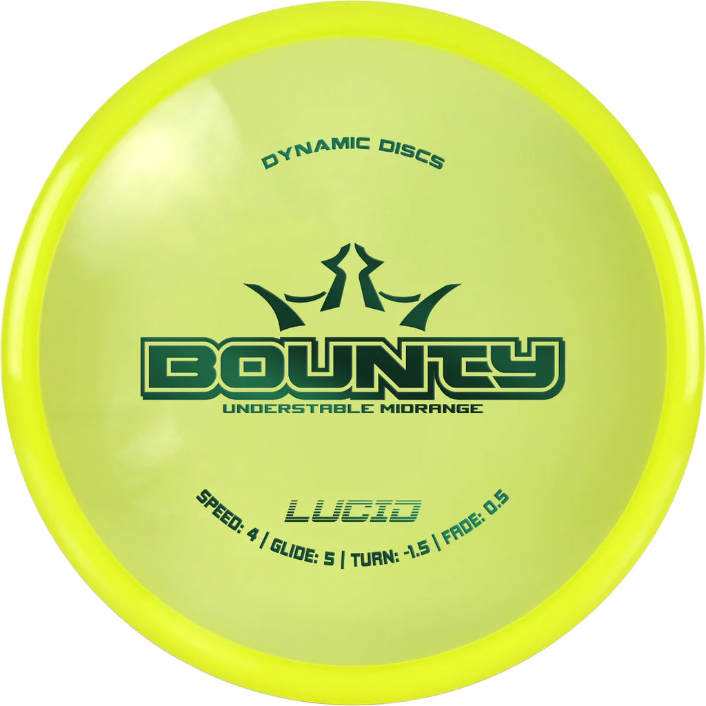 Dynamic Discs Bounty Mid Range Driver – Disc Golf Warehouse