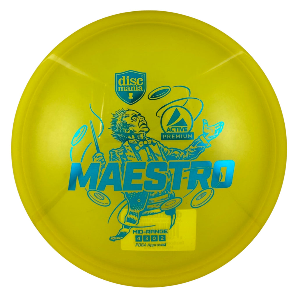 Discmania Maestro - Active Premium Plastic – Disc Golf Warehouse